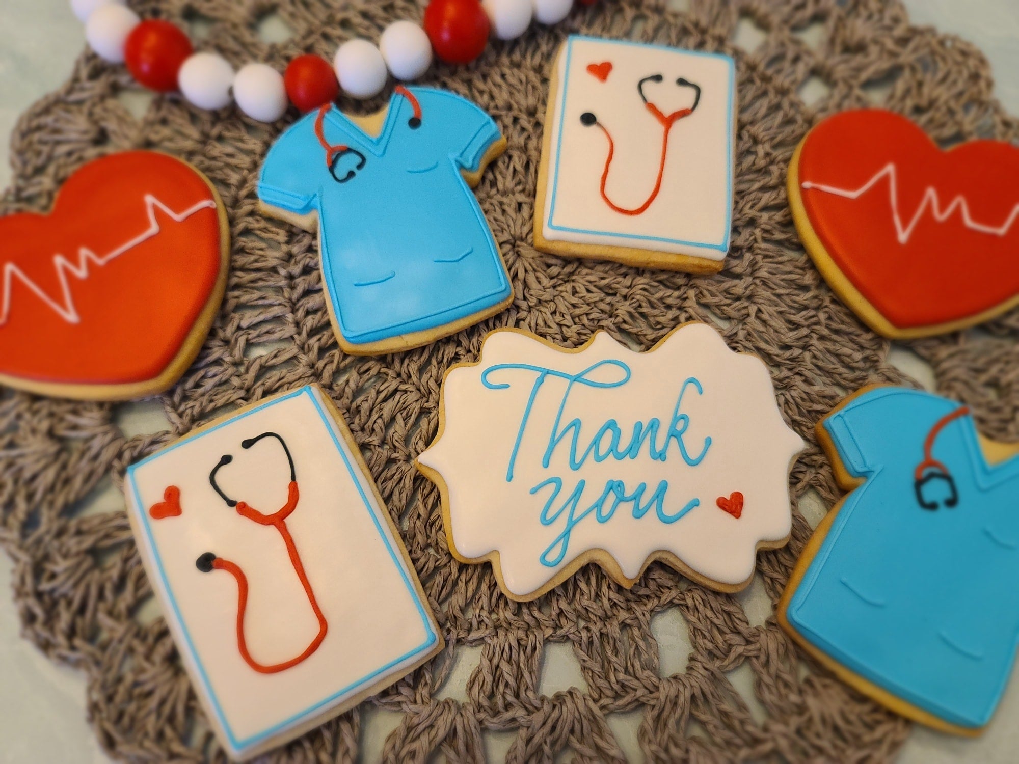 Nurse Appreciation Cookies | Layla Cakes Sweet Shop